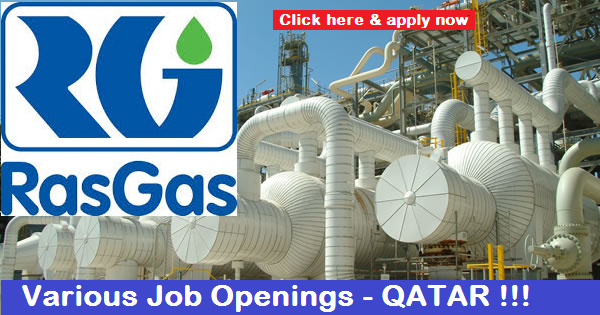 RASGAS JOB OPENINGS | QATAR