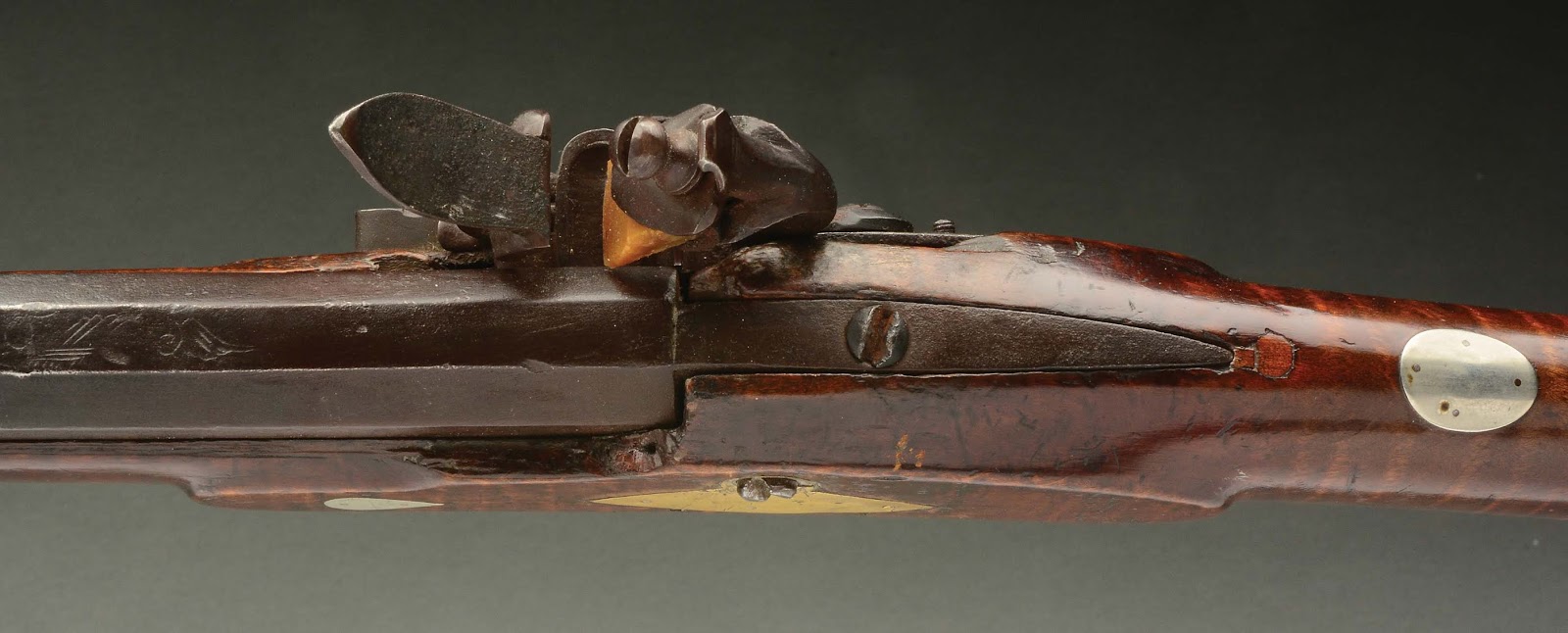 Contemporary Makers: Andrew Young Signed Kentucky Rifle, Inscribed ...