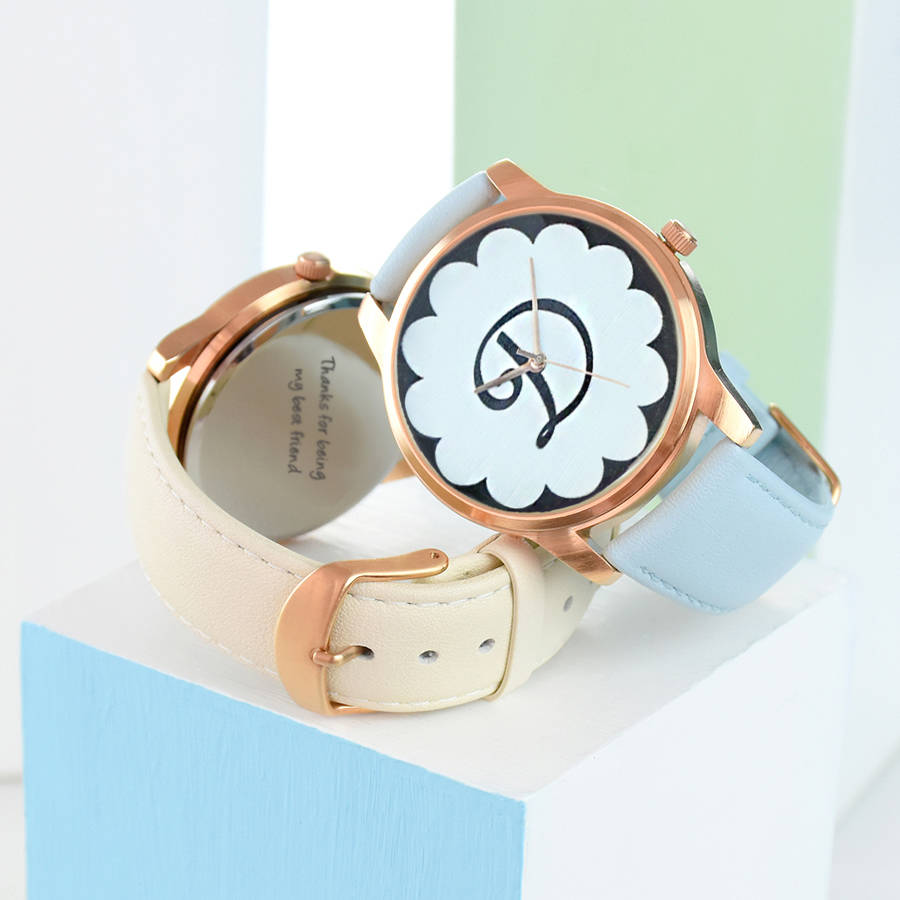 Ellie Ellie: NEW IN: Monogram Initial Watches