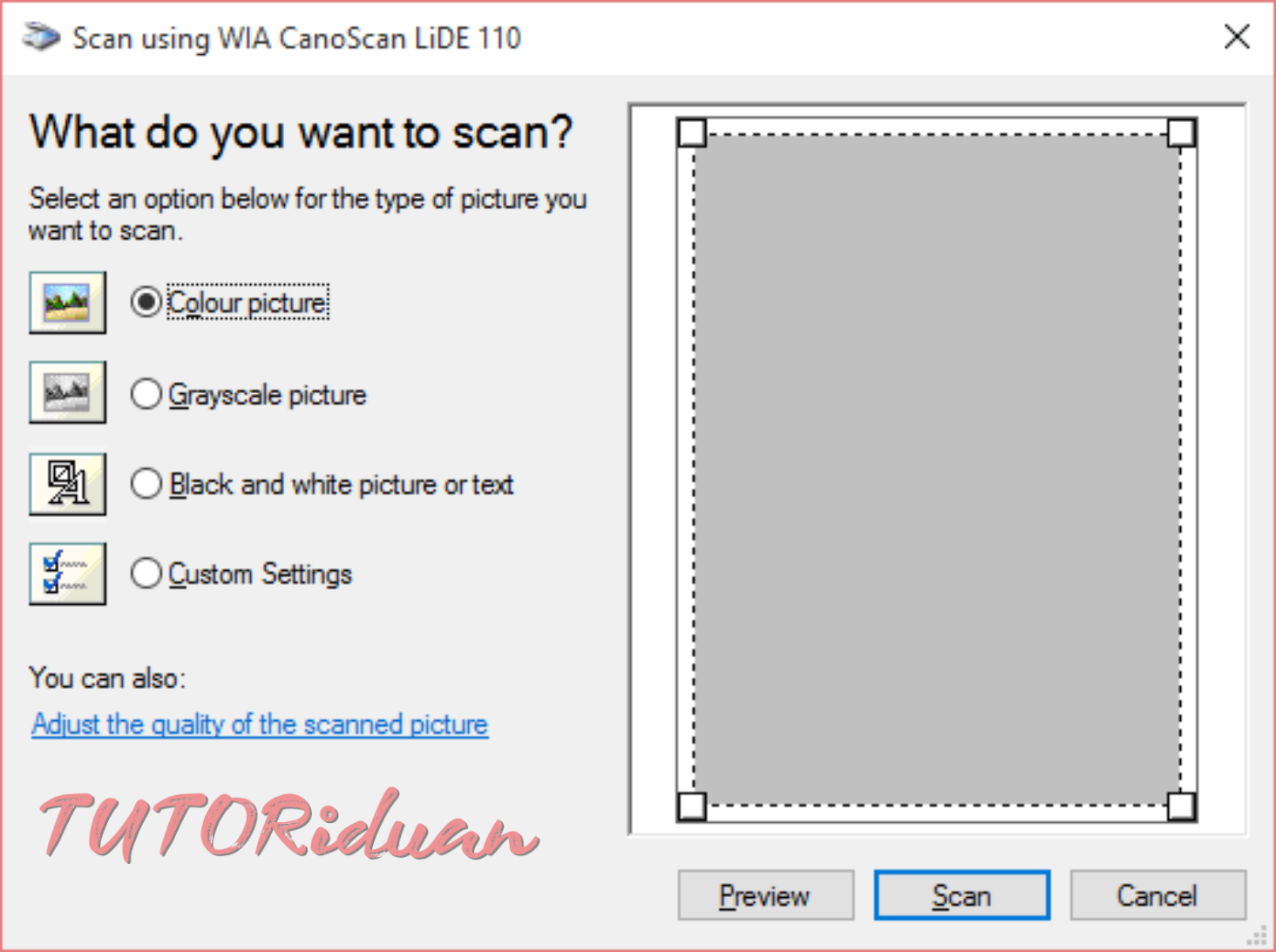 Cara Mudah Scan Gambar dengan Photoshop - TUTORiduan.com