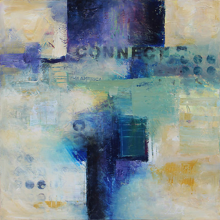 The Art of Marianne Morris: Connected - New painting on canvas