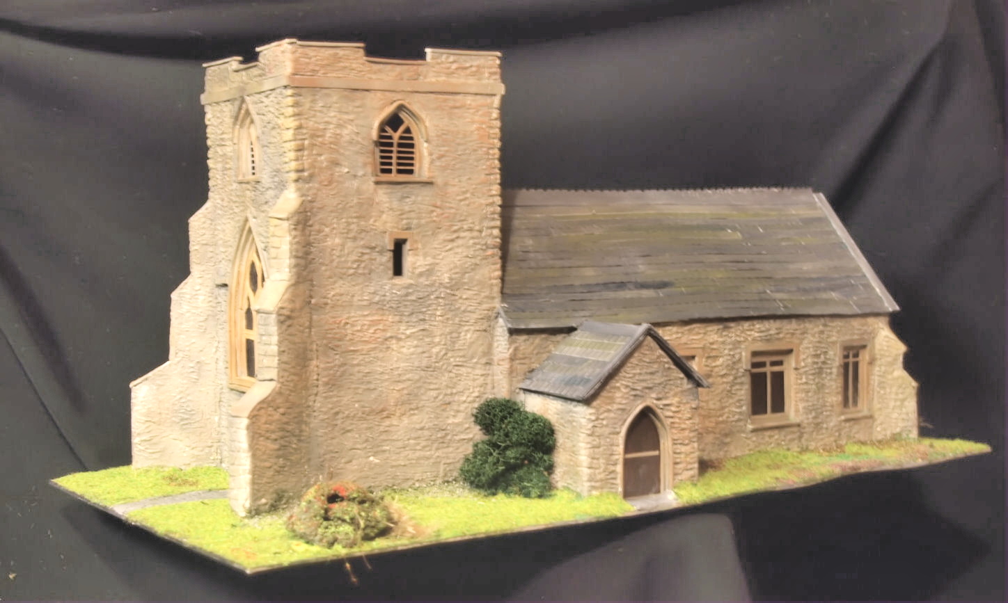 jans model buildings: The English Country Church