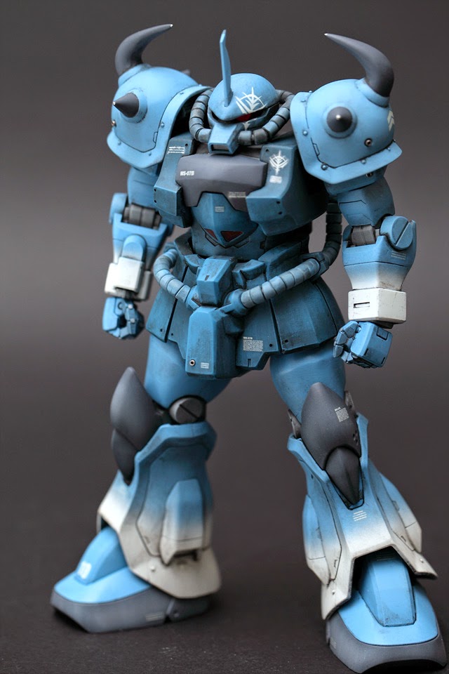 Custom Build: MG 1/100 Gouf Custom "Detailed"
