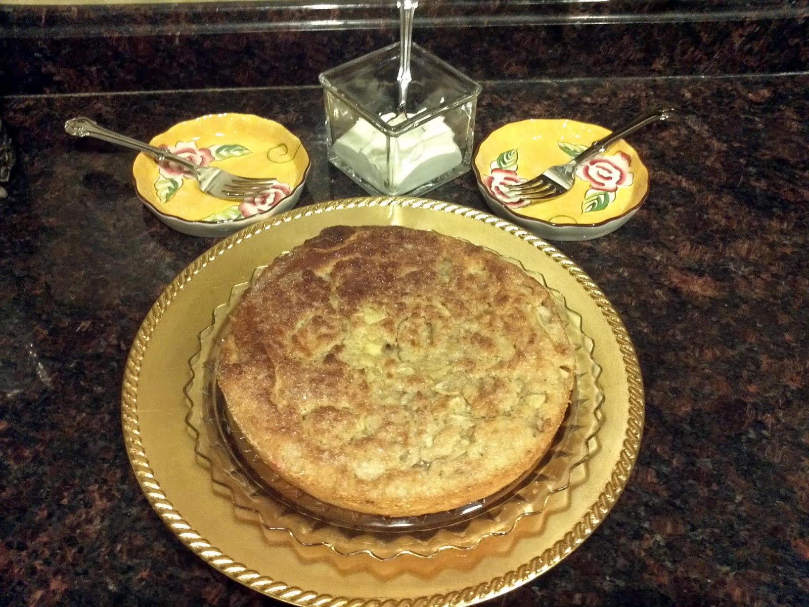 Half-Baked in a Tulsa Kitchen: Apple Croissant Cake