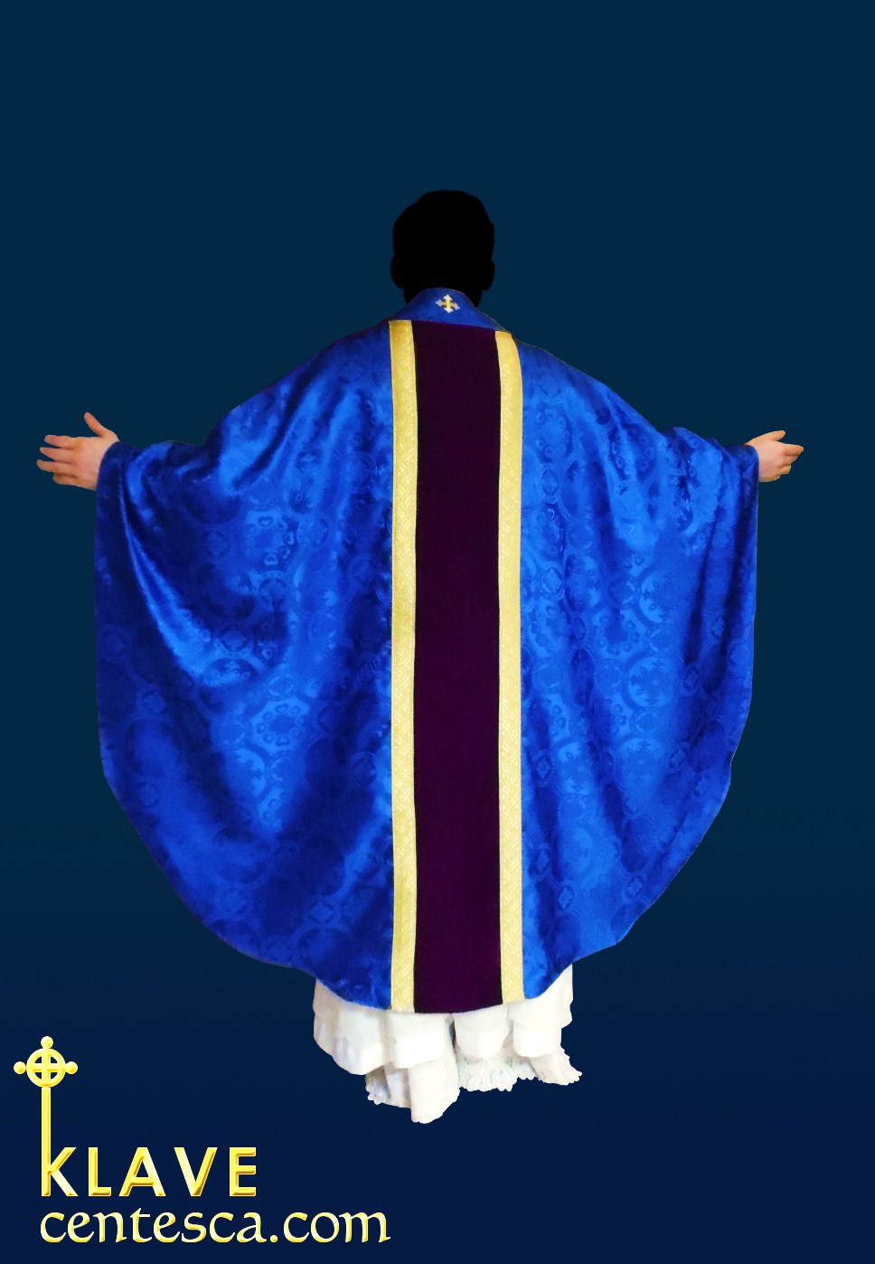 Klave Centesca THE BLOG: Sarum Blue Vestments Inspired by The Stained ...