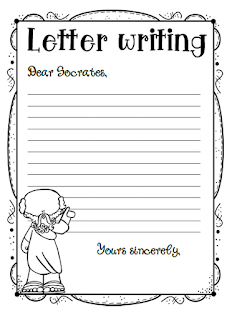 The Paper Maid: Socrates Writing Packet