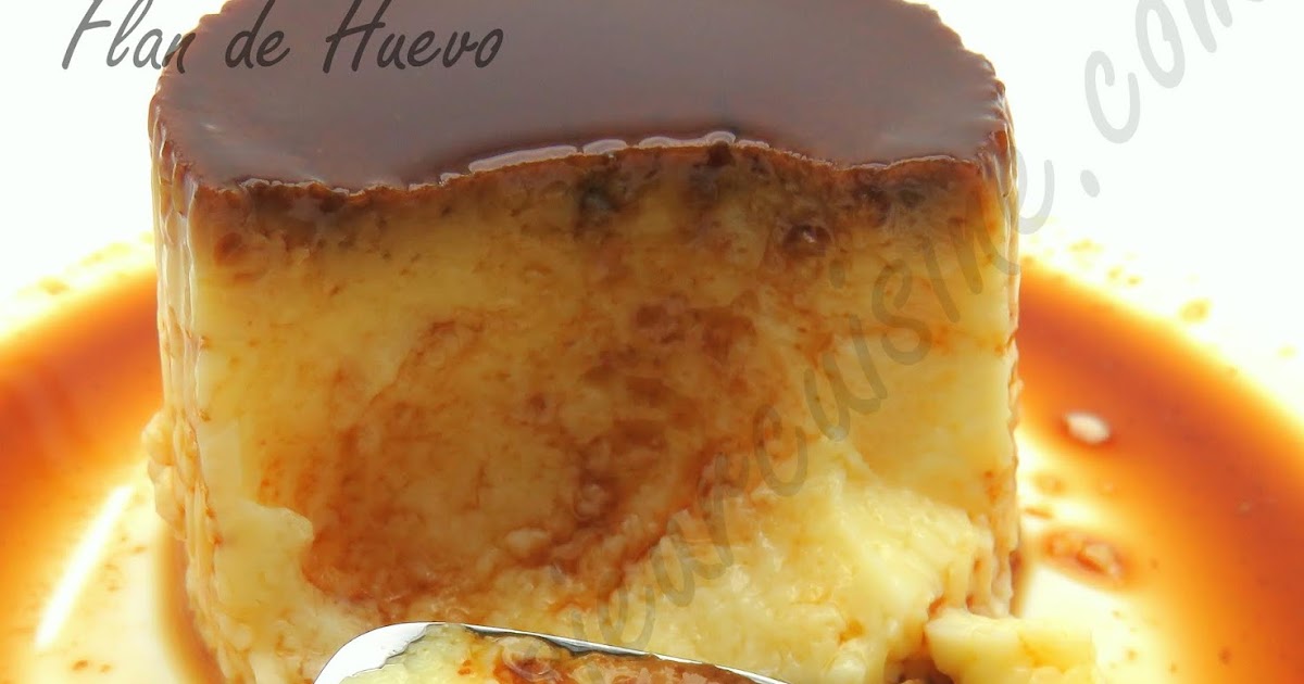 Recetas Monsieur Cuisine: Flan de Huevo