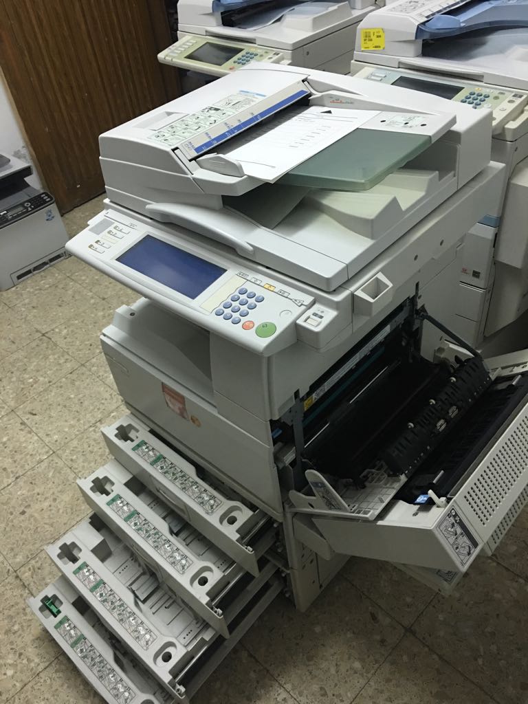Ricoh mp4500 كسر زيرو استيراد المانيا بالضمان كاملة