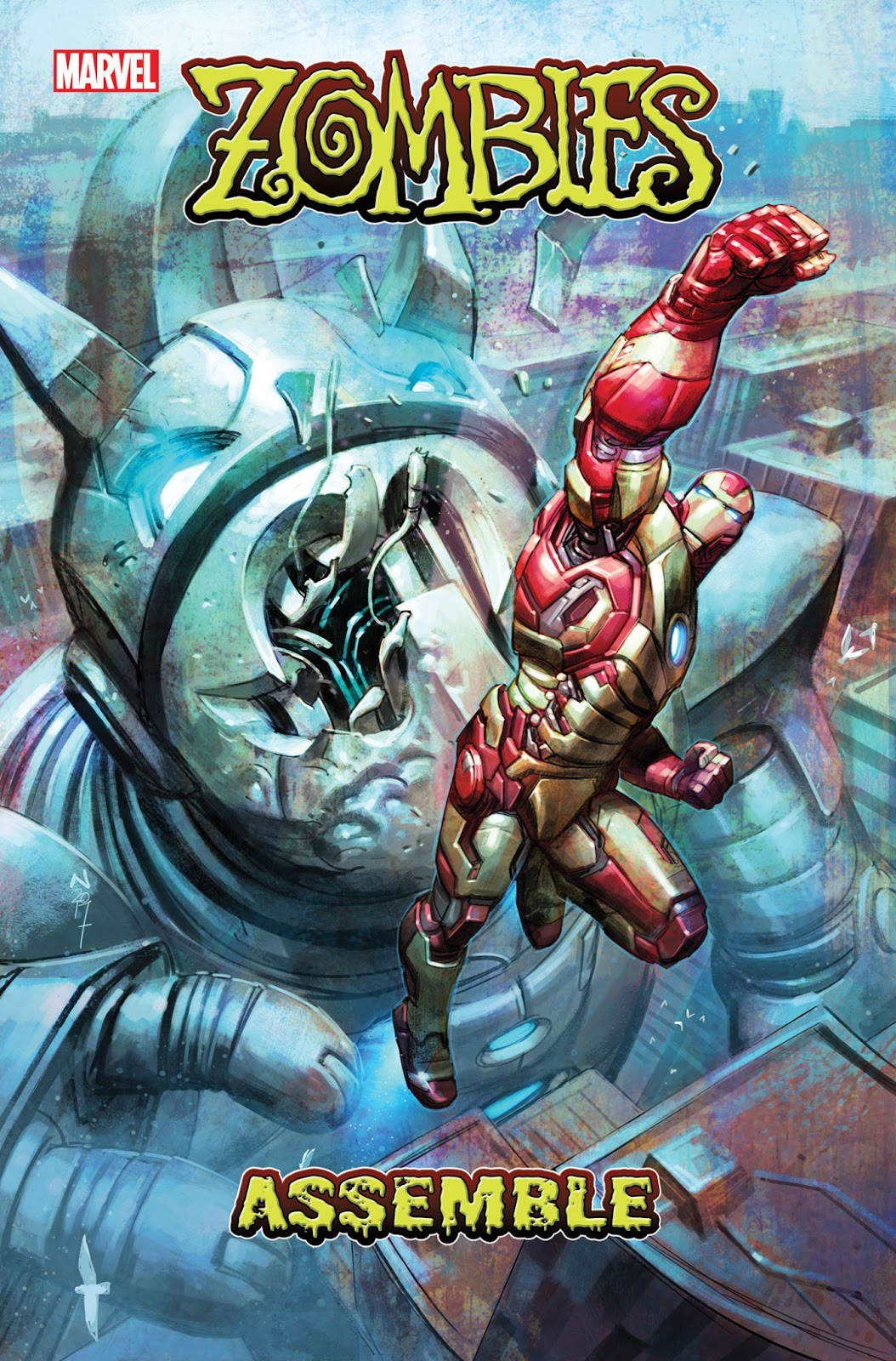 Comic Frontline: Marvel New Look: Zombies Assemble - Superstar Artists ...