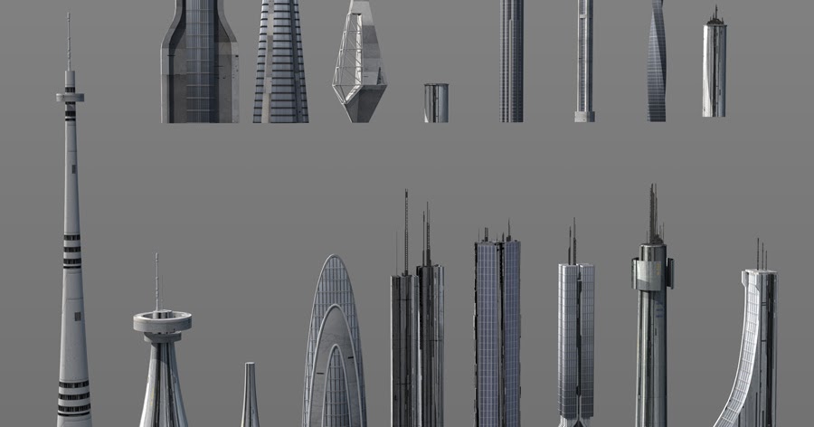 Neil Blevins' Blog: Megastructures Lowres Buildings
