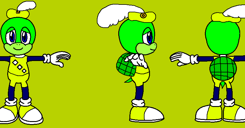 Concept Art Blog: Shelbert the turtle musketeer