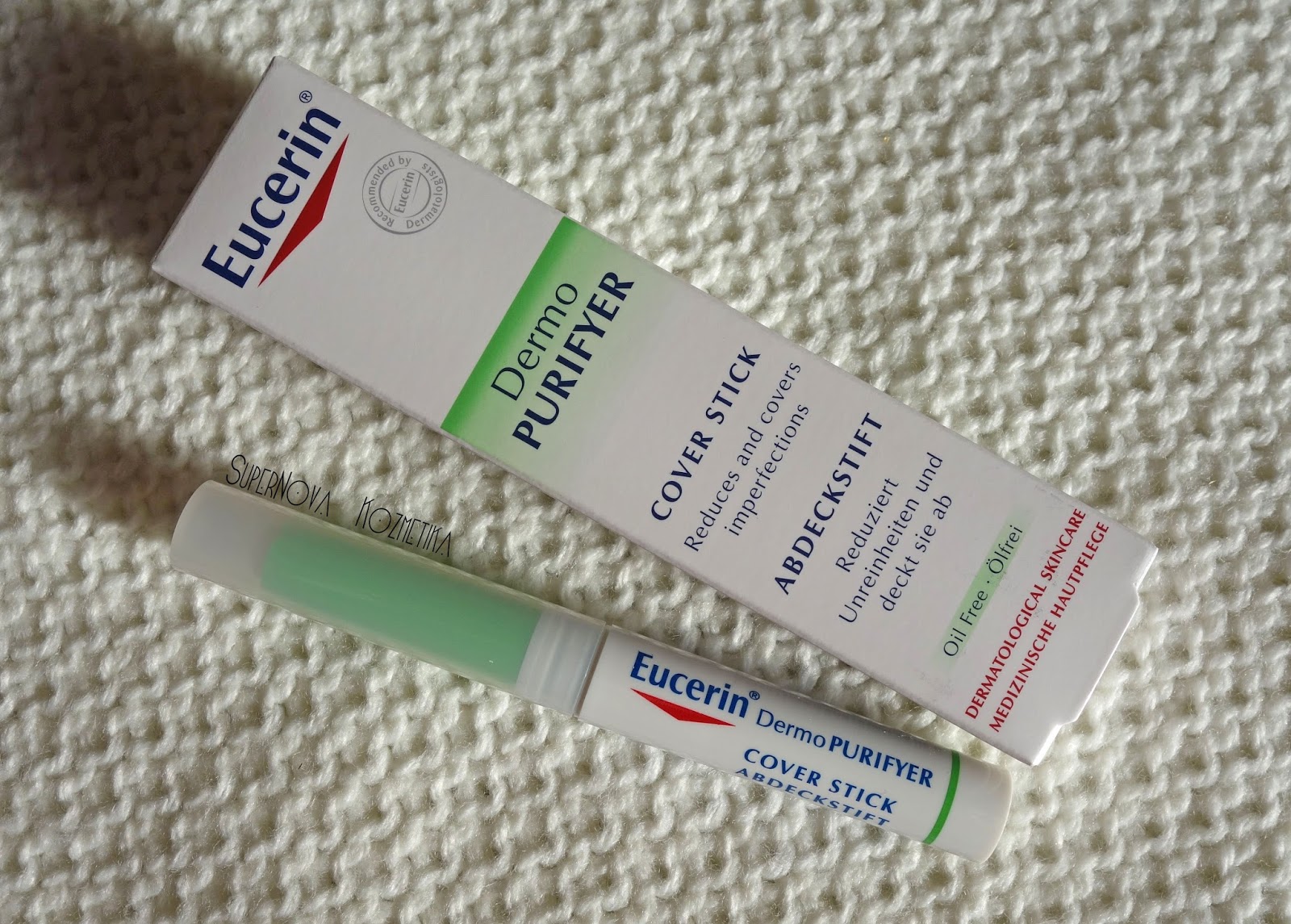 SuperNova Kozmetika: Eucerin DermoPURIFYER - Cleansing Gel & Cover ...