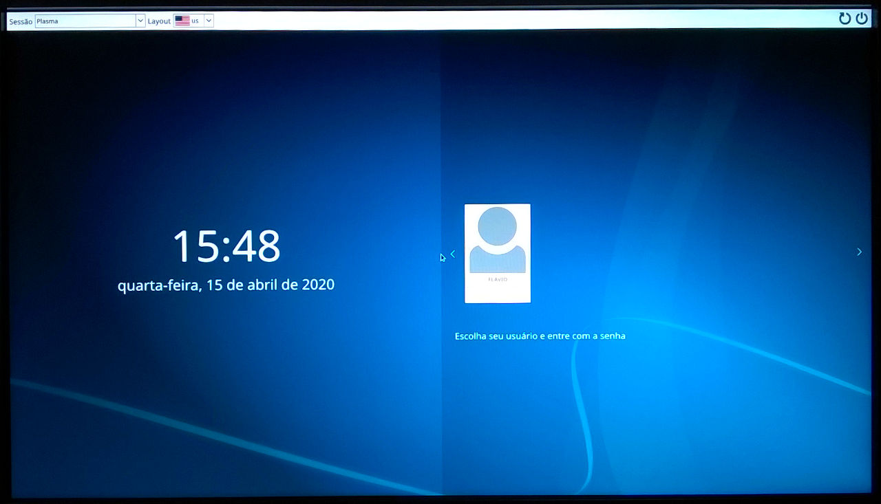 Byteria: Arch Linux com KDE Plasma (UEFI-GPT)