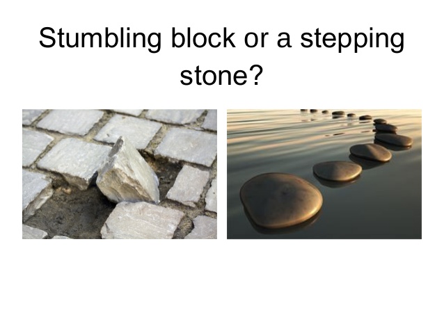 Human's Psychology and Nature's Philosophy : What to do with Stumbling ...