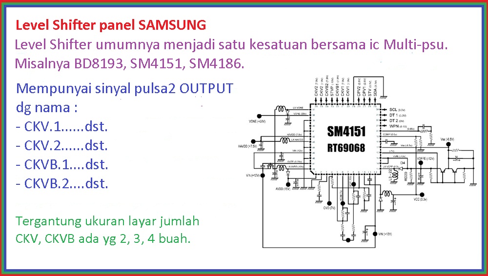 master-lcd repair: Memahami fungsi ic Level Shifter