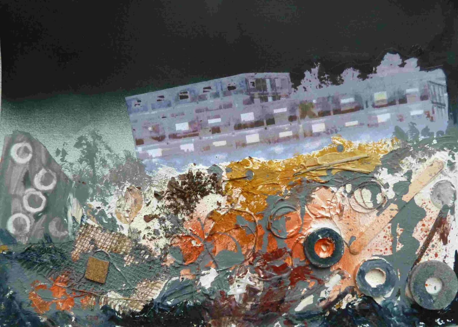 Sylthane: Creating Physical and Visual Texture using paint