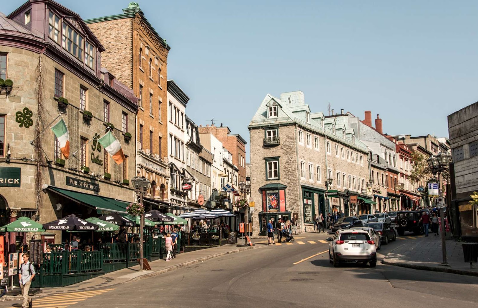 Rue Saint-Jean in Quebec City, Canada