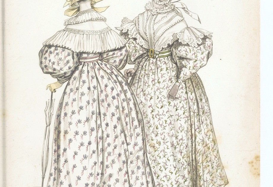 Gentle Musings: 1830s cotton gown