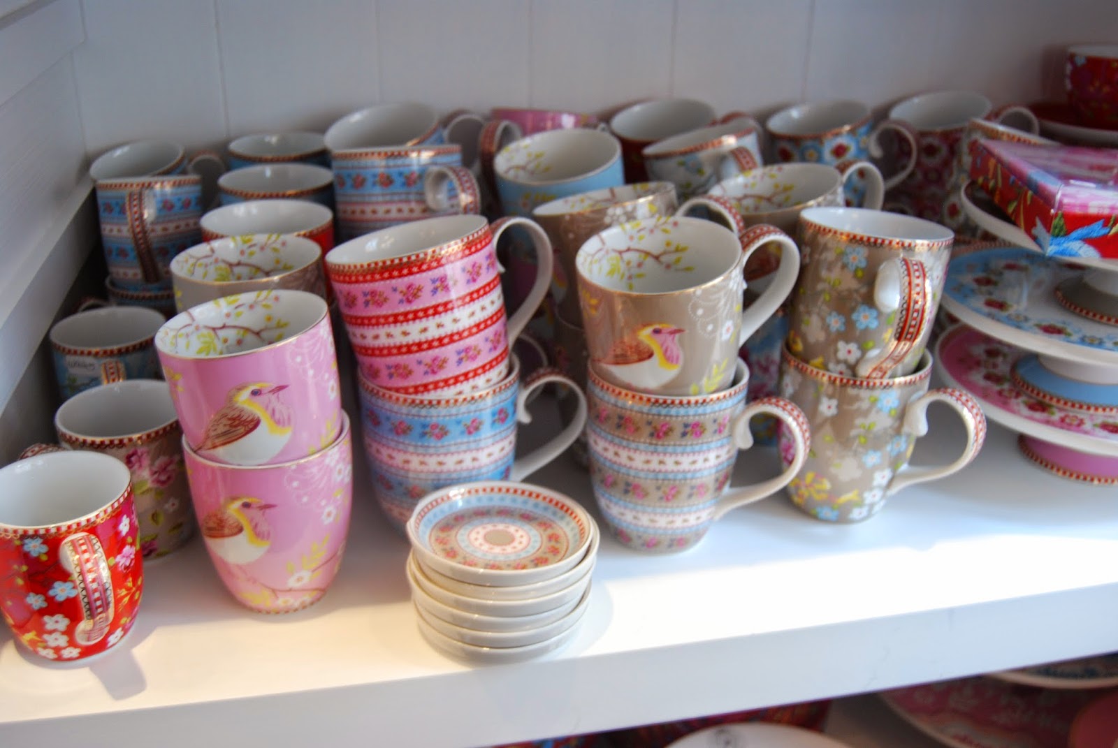 Interiør Galleriet: Vi har godt utvalg i pip kopper