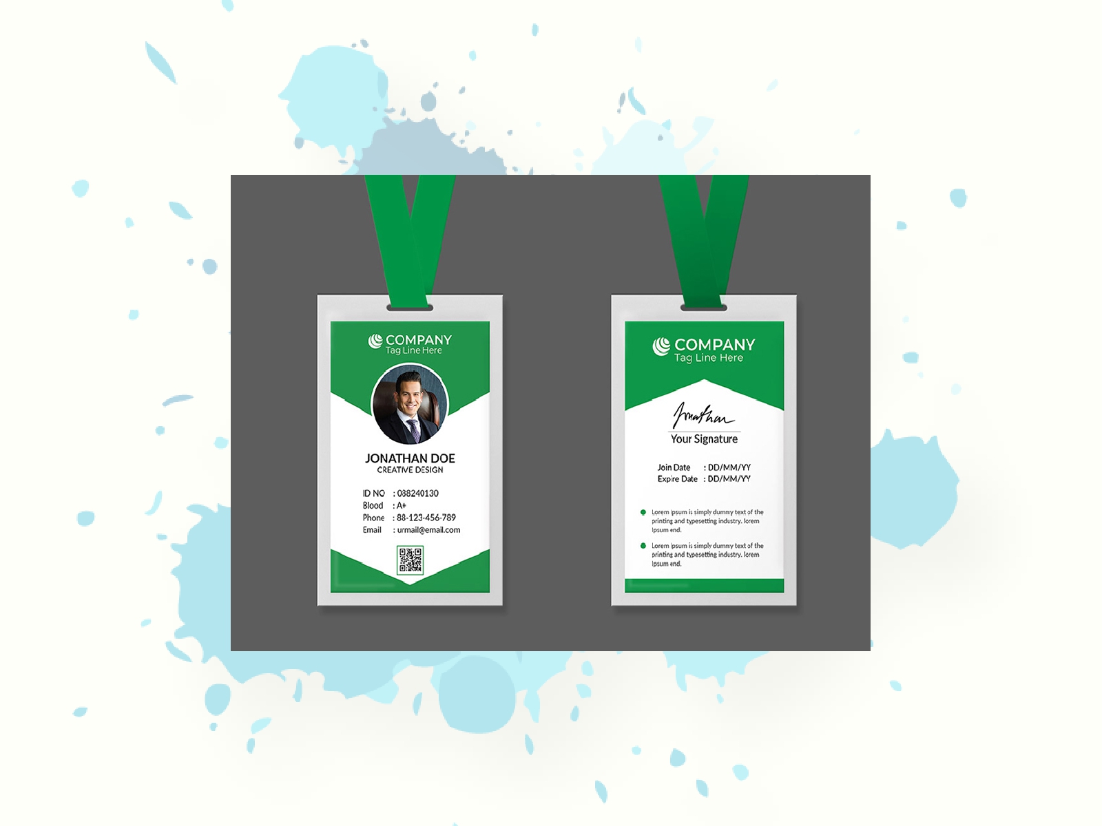 Jasa Desain Id Card Bisnis dan Acara - LapakQu