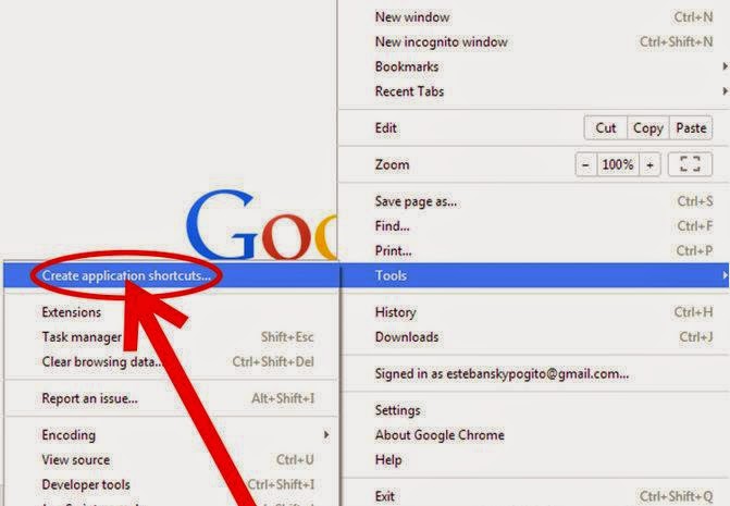 How to Add a Google Shortcut on Your Desktop - Wikihowgooglebook