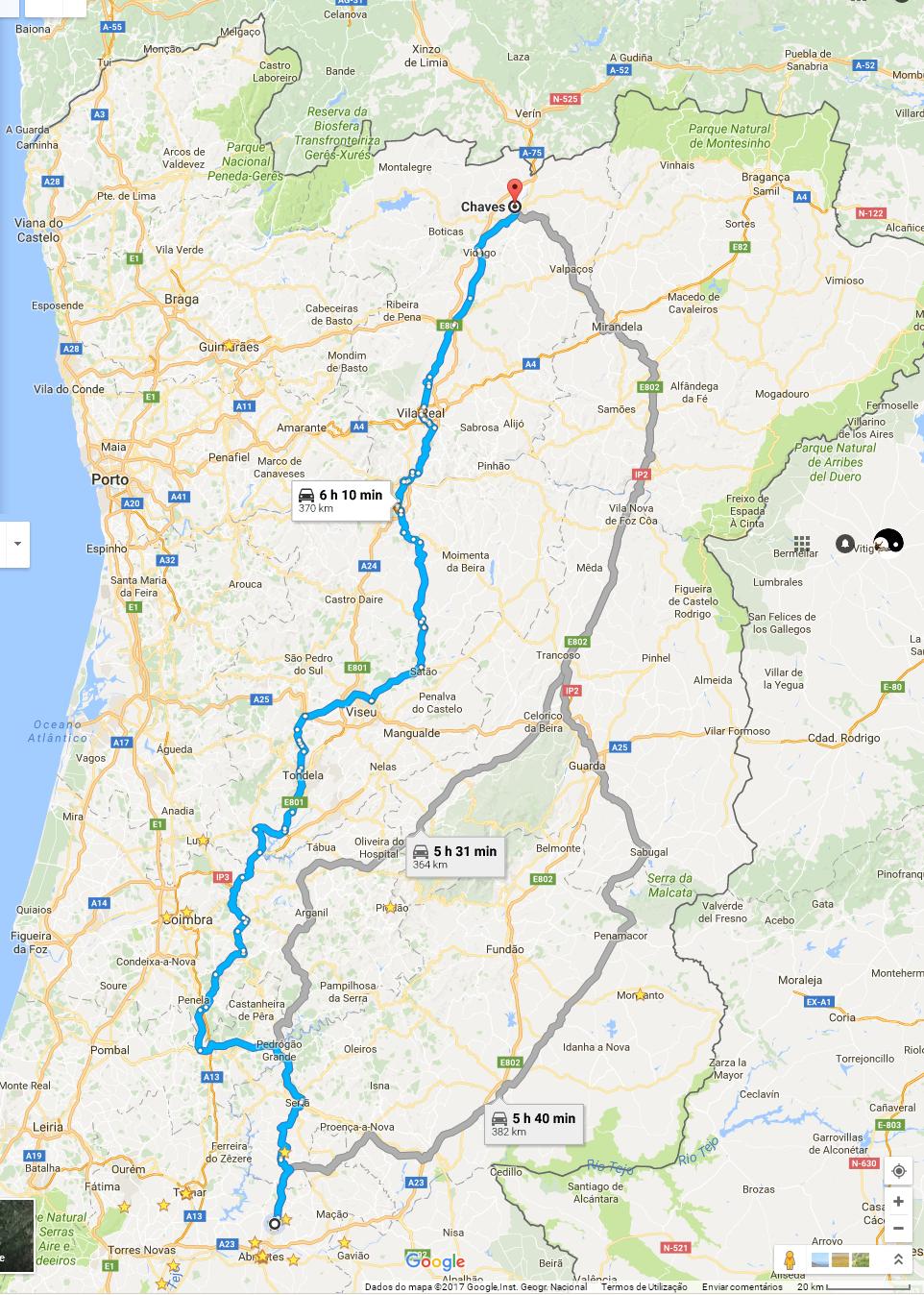 ACTIVIDADES E PASSATEMPOS RADICAIS: 196 - Estrada Nacional 2 - Viagem ...