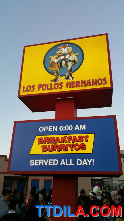 Things To Do In Los Angeles: Los Pollos Hermanos Visit