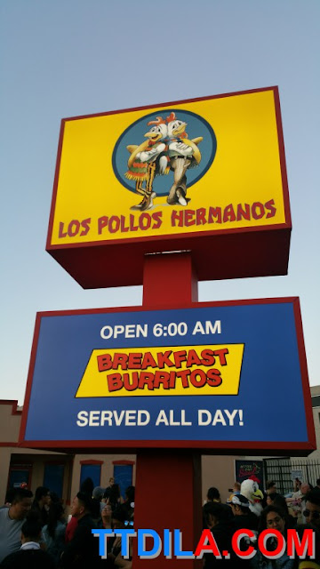 Things To Do In Los Angeles: Los Pollos Hermanos Visit