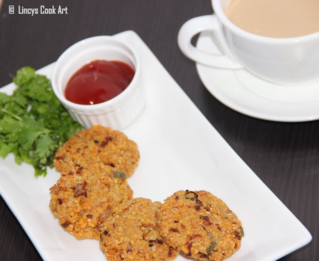 Oats Vada/Oats Vadai/ Oats Masala Vadai ~ Lincy's Cook Art