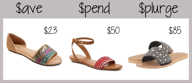 Save, Spend, Splurge: 2016 Favorite Spring Shoes | {enjoy the view}