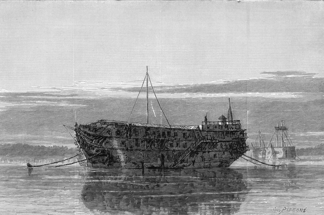 Maritime Maunder: BRITISH PRISON HULK JERSEY