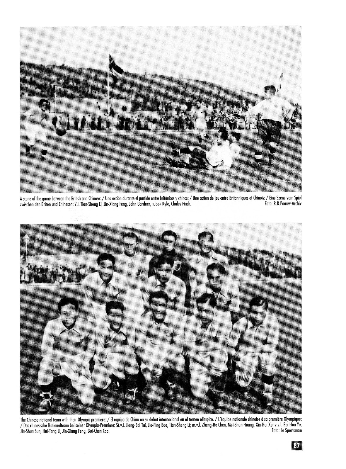 Soccer Nostalgia: Compendium to the 1936 Olympics-Part 3 (First Round ...