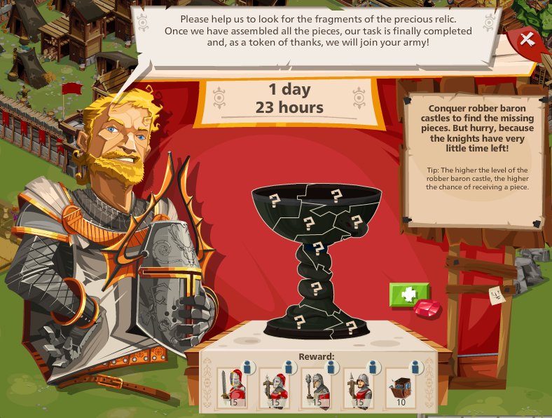 Pixurai II GoodGame Empire Blog: Traveling Knight