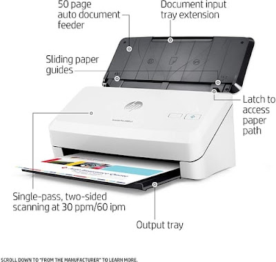 Review HP ScanJet Pro 2000 s1 Document Scanner
