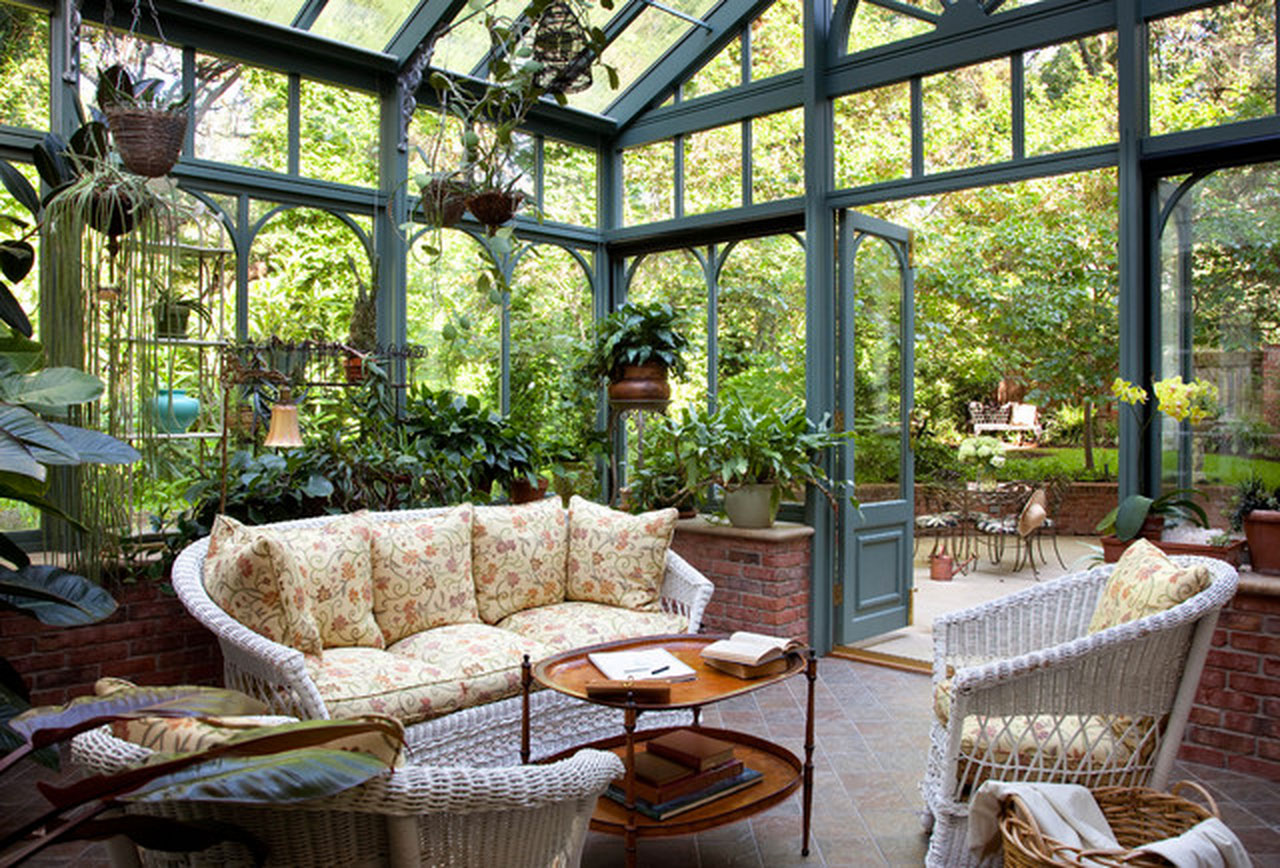 The Well-Appointed Catwalk: 16 Sunrooms to Brighten Your Newly Dark ...