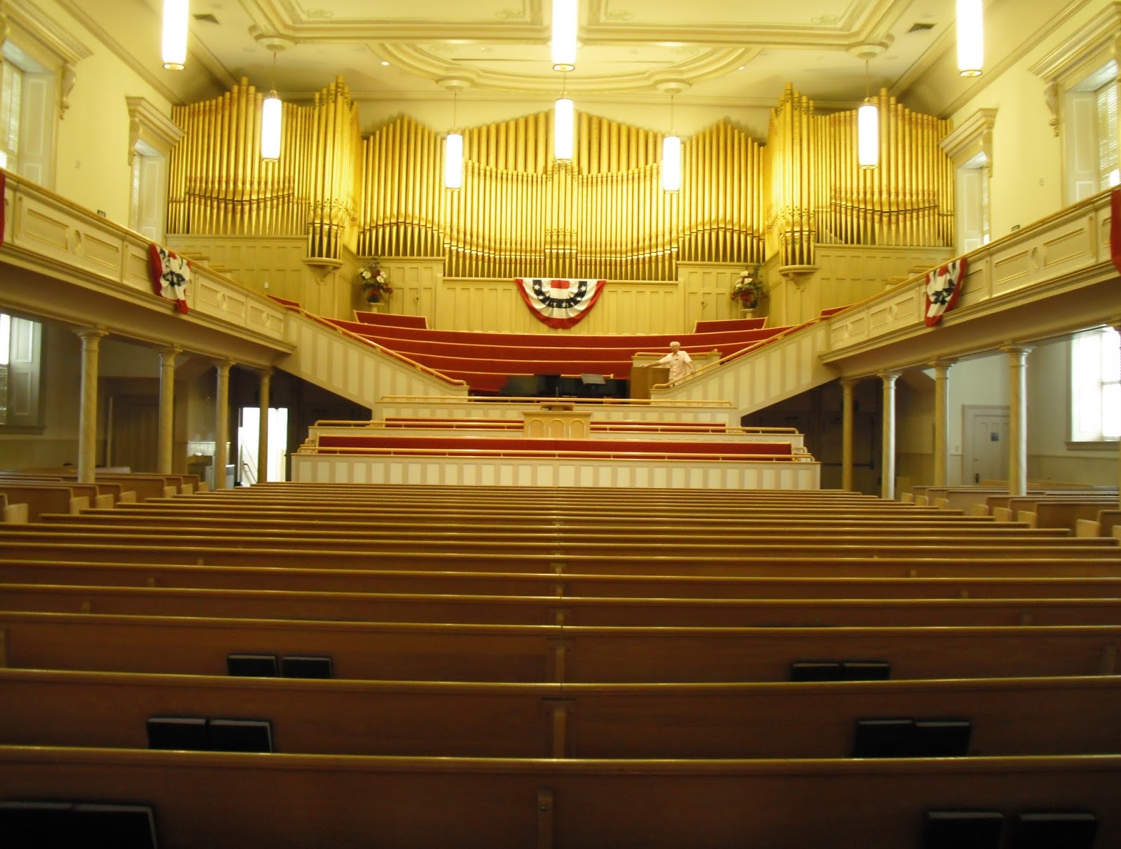 Historic LDS Architecture: Logan Tabernacle: Interior