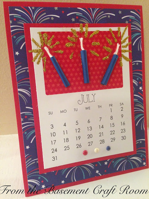 From the Basement Craft Room: Calendar Cards