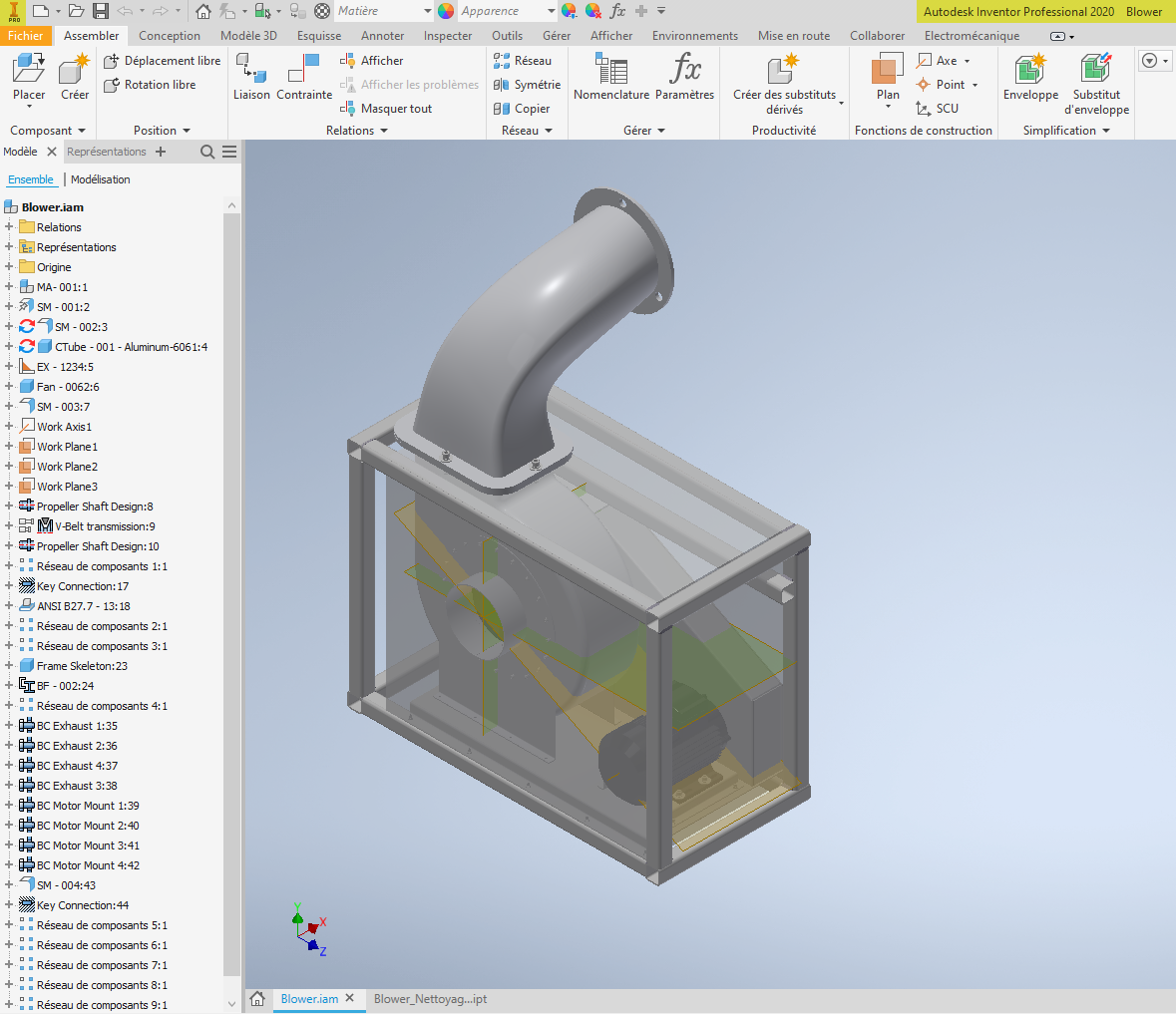 Revit-Mémo: Revit 2020_d'Inventor à Revit_Simplification