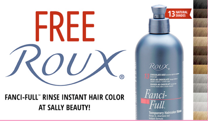 Free Full Sized Bottle of 16oz Roux Fanci-Full Instant Hair Color Rinse ...
