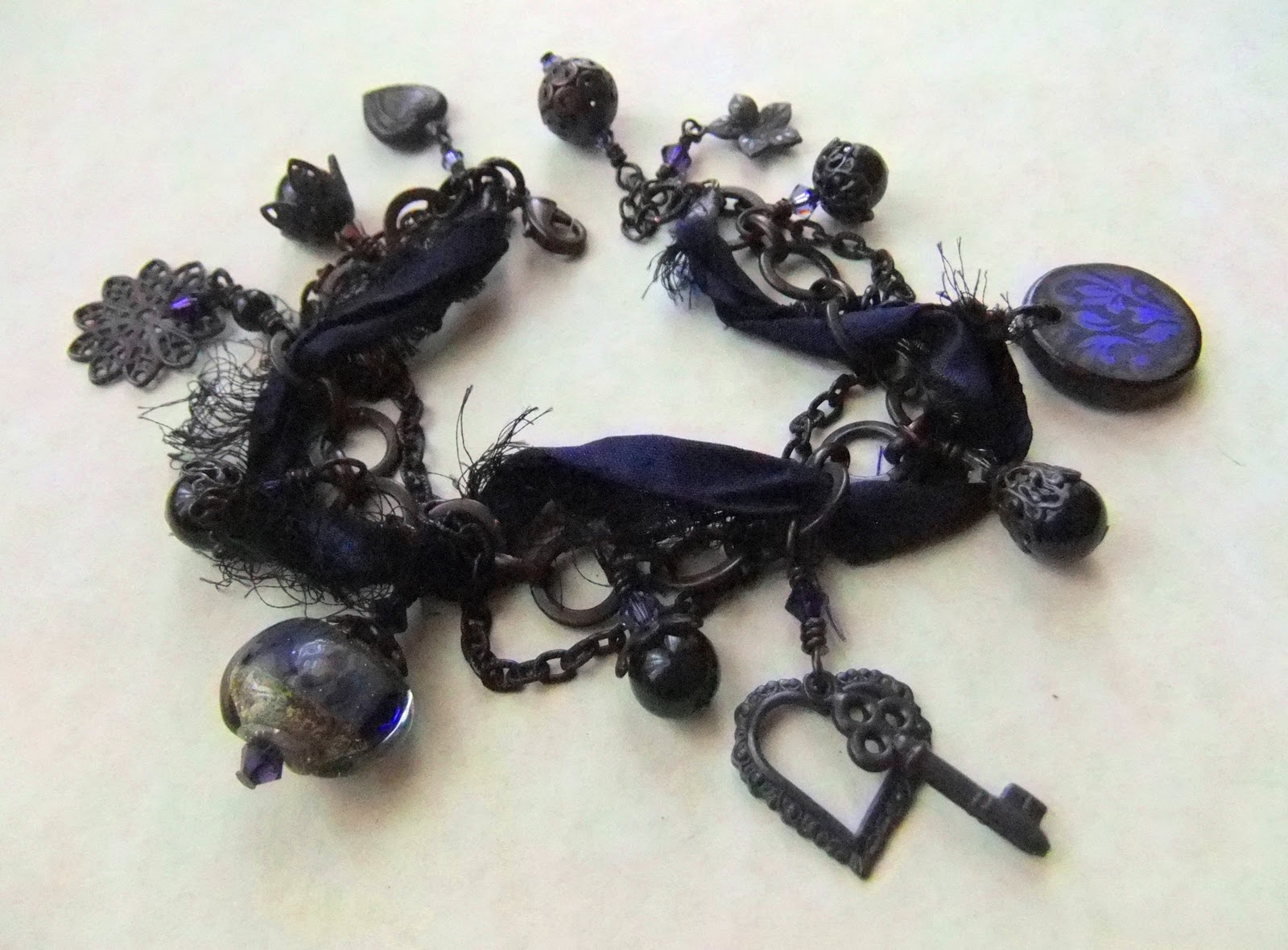 Creative Soul and Home: Sari Silk Ribbon Design & Blog Hop