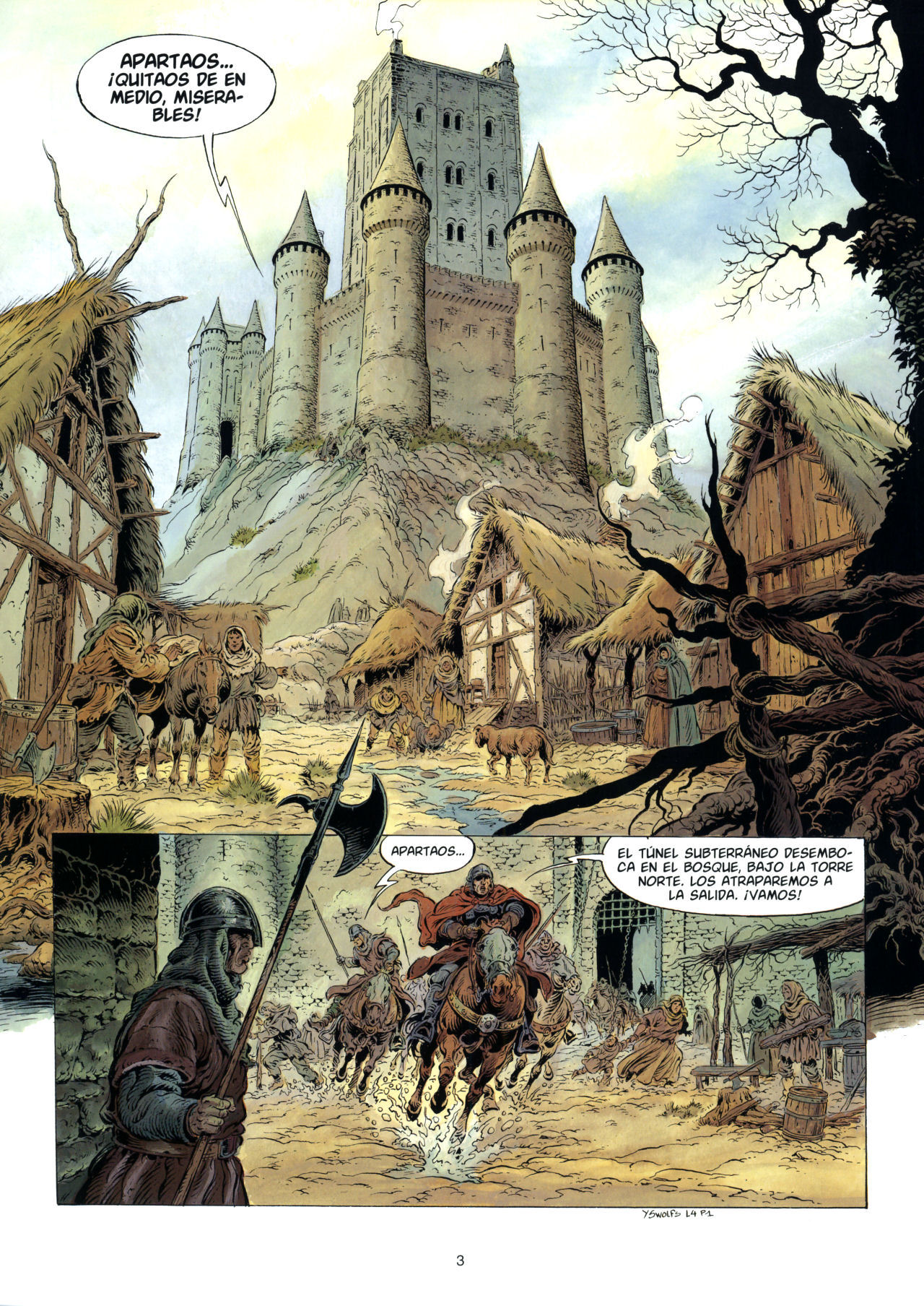 Los cómics de Machete: Los espectaculares castillos del cómic