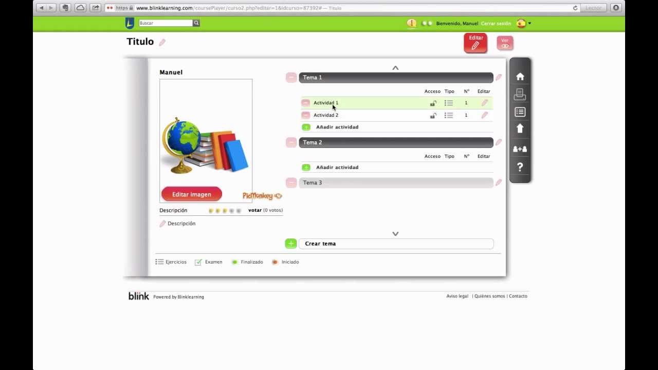 ORIENTACIONES PARA UNA EDUCACIÓN ONLINE: Blinklearning