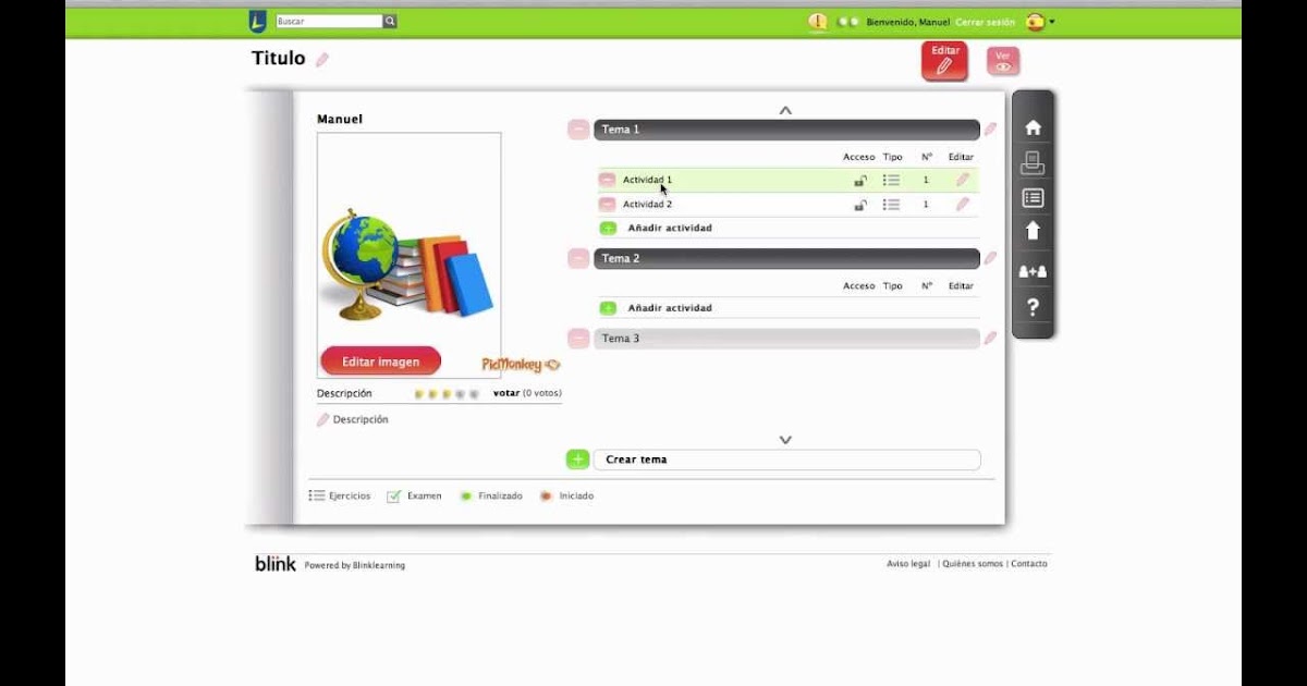 ORIENTACIONES PARA UNA EDUCACIÓN ONLINE: Blinklearning