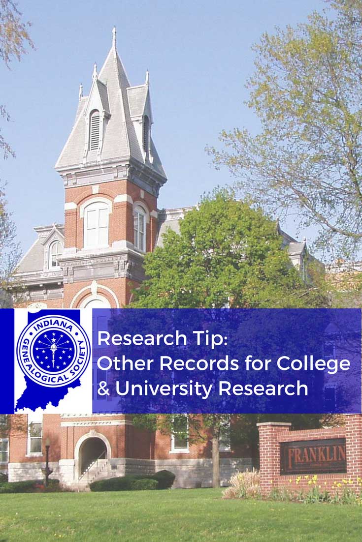 Indiana Genealogical Society Blog: Research Tip: Other Records for ...