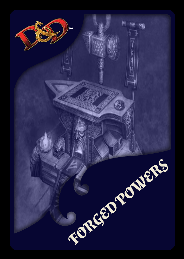 Dungeons and Dragons Custom Builds: The Dwarf Forgemaster Class