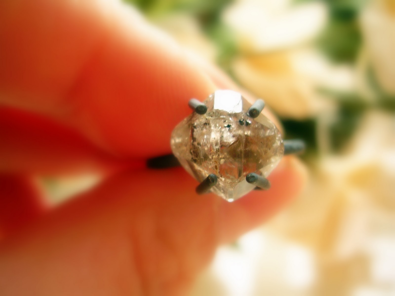 Jewelry by Natsuko: Herkimer Diamond Ring