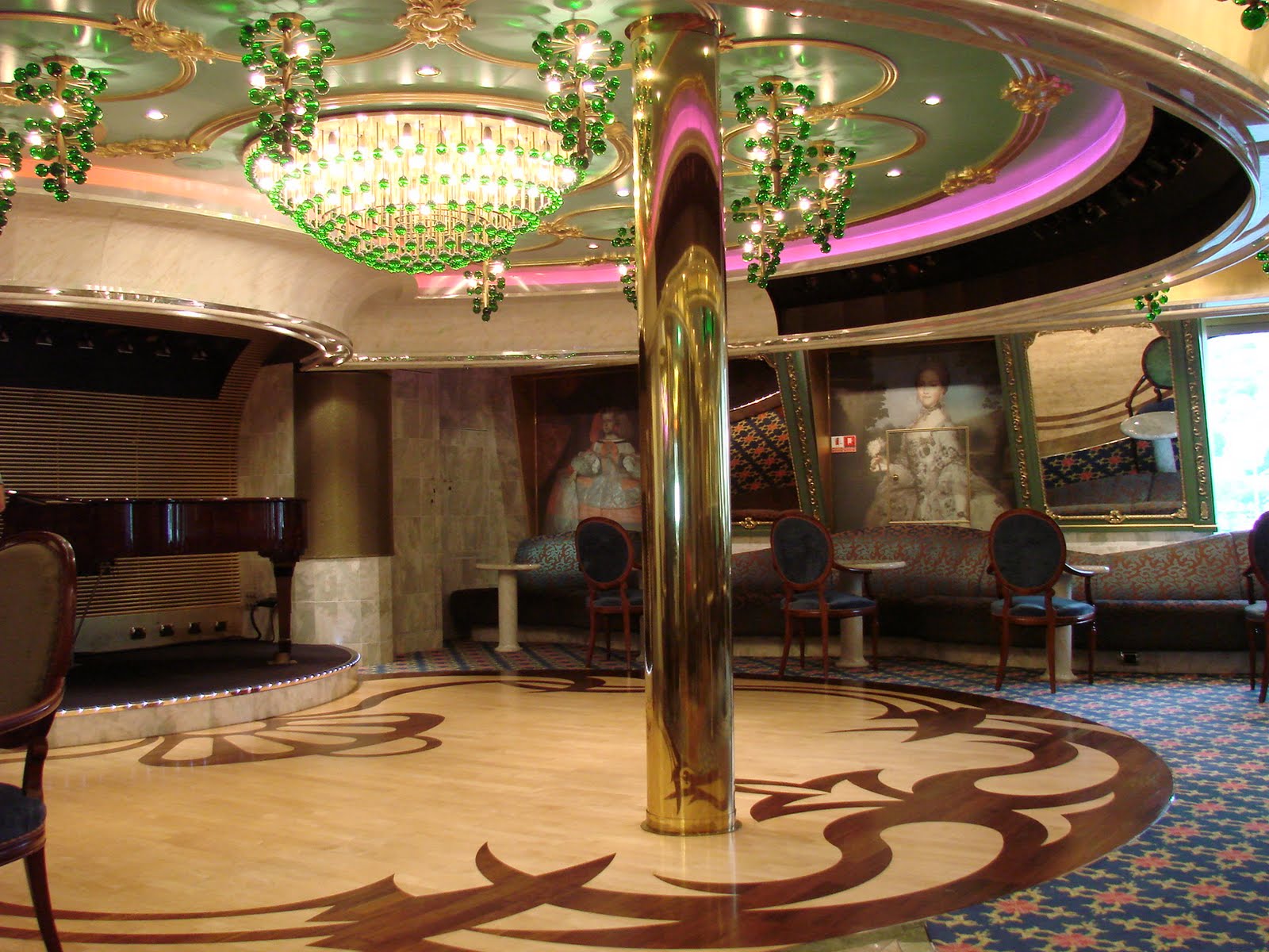 Wonderful Cruises: Fotos do interior do Costa Concordia