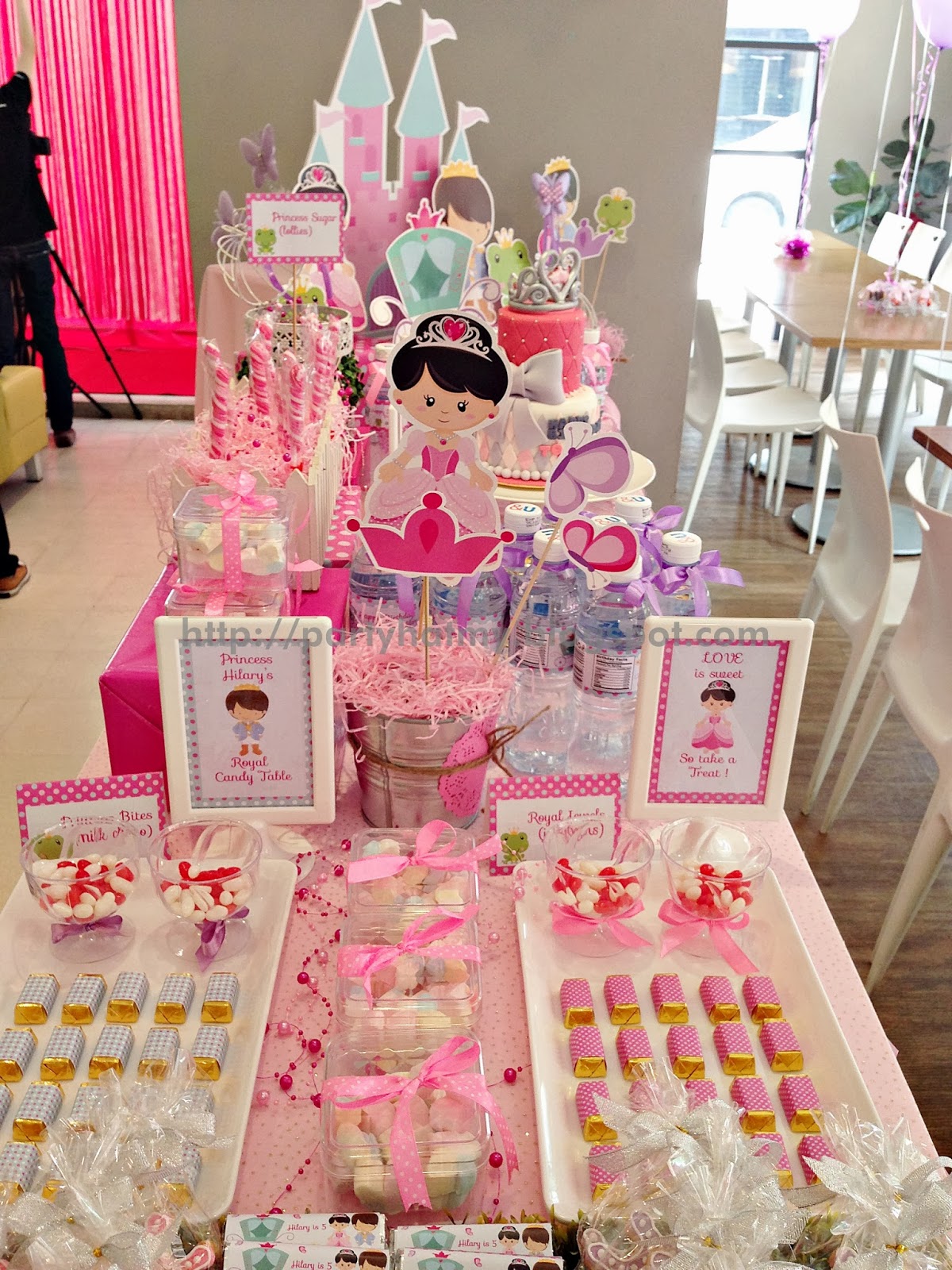 Party Hat: Princess Candy Table for Hilary