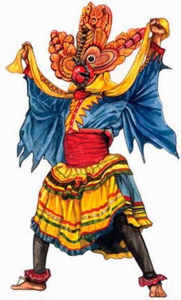 KOLAM DANCE IN SRI LANKA