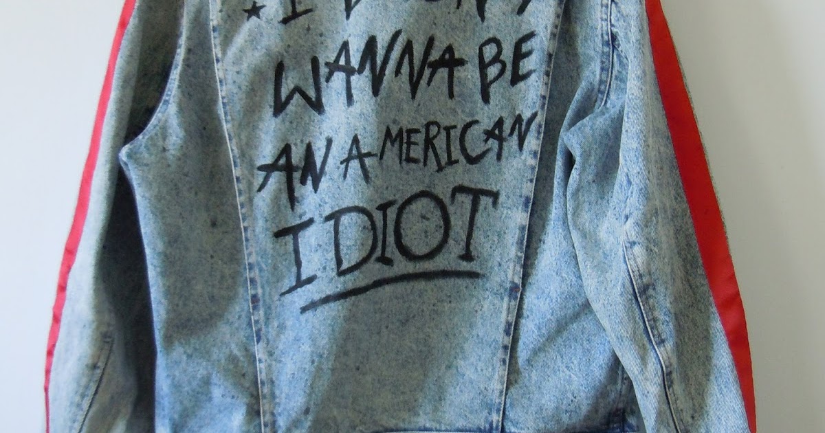 DIY: Green Day Jacket